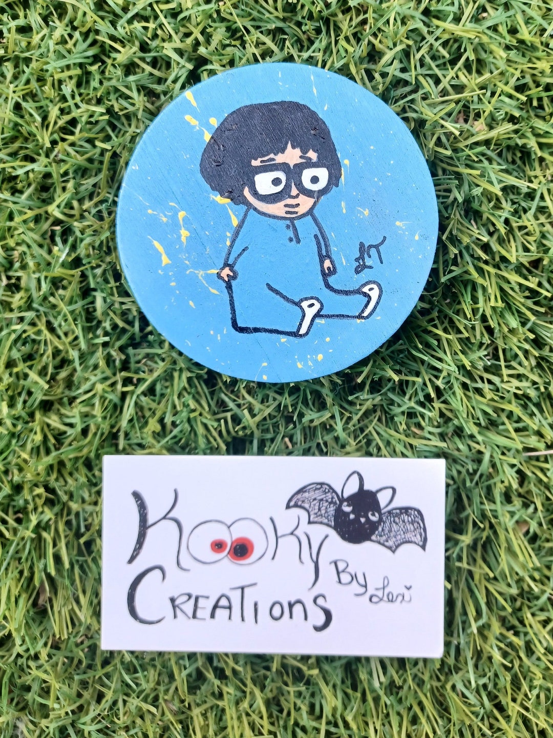 Tiny Tina Fridge Magnet. Bobs Burgers Fanart. Tina Belcher Cartoon Art ...