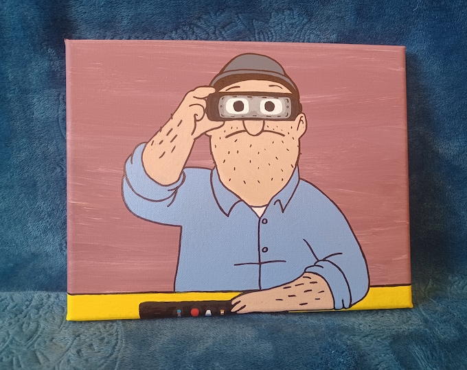 Teddy the Fixer. Bobs Burgers Fan Art. Teddy the Handy Man. 8x10inch ...