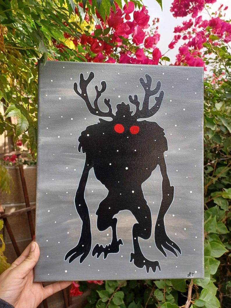 The Bleaken 11x14 Handpainted Canvas. - Etsy