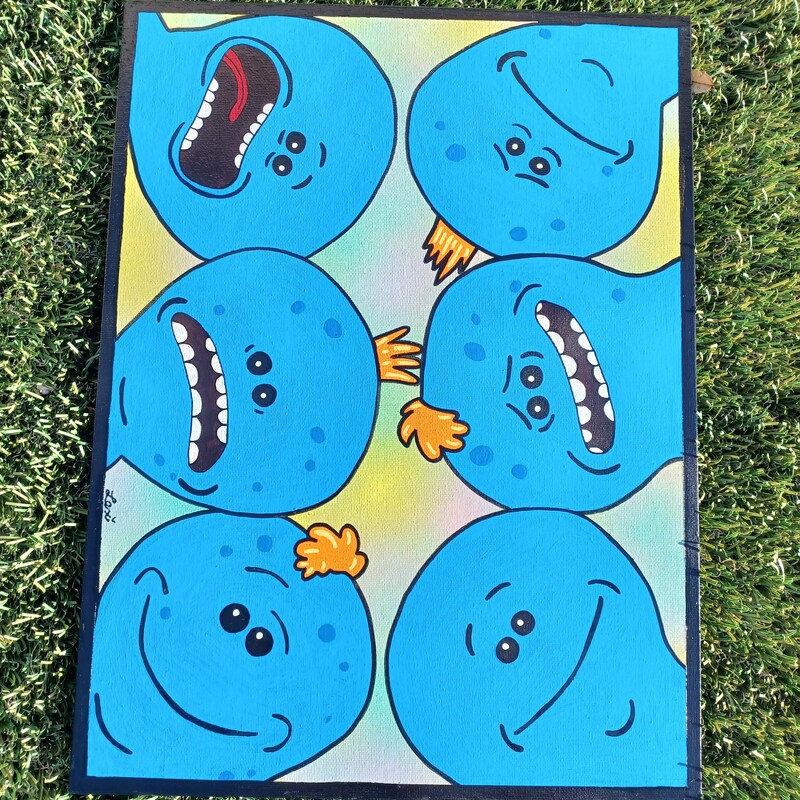 Mr Meeseeks - Etsy UK