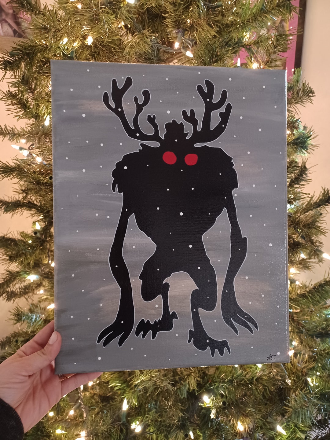 The Bleaken! 11x14 Handpainted Canvas. Bobs Burgers Themed Holiday ...