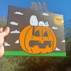 Spooky Snoopy 8x10 Peanuts Fanart. Charlie Browns Dog Snoopy. Charlie ...