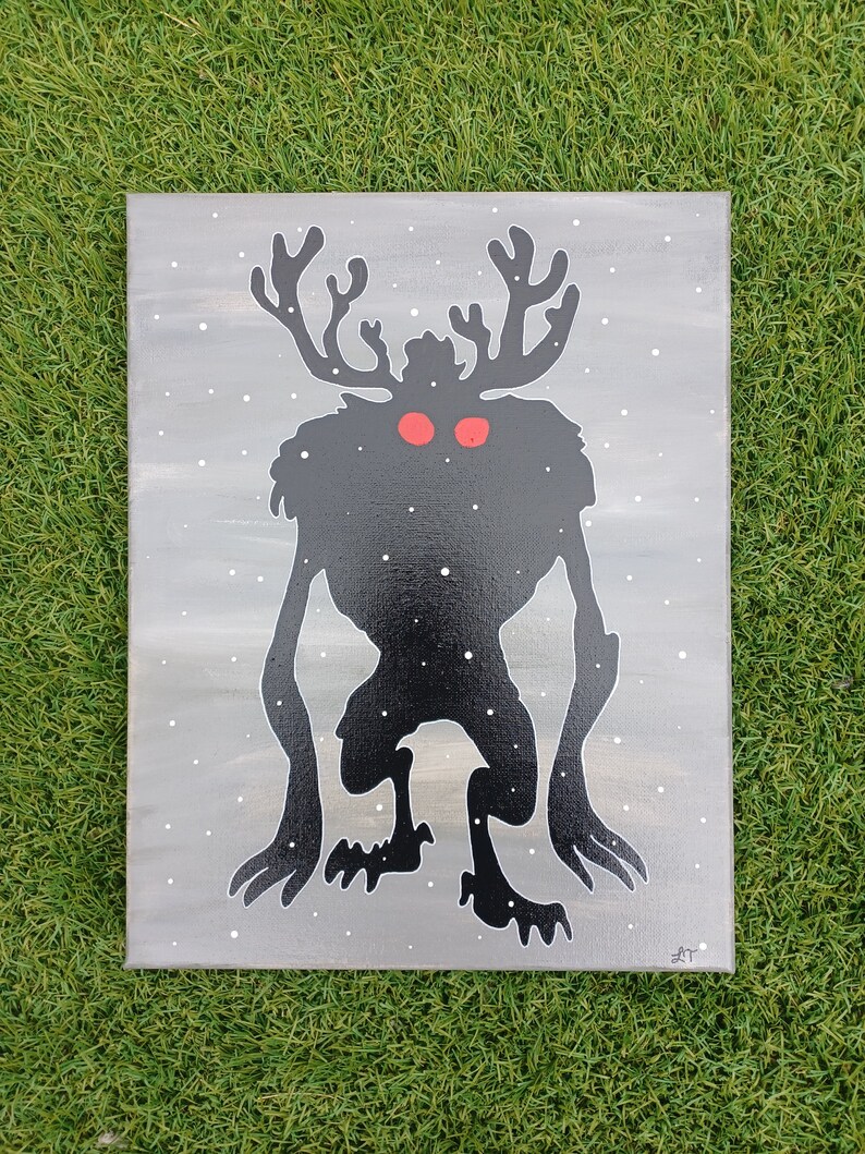 The Bleaken 11x14 Handpainted Canvas. - Etsy