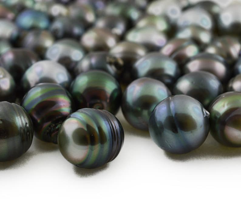 13mm Tahitian Pearls Circle Shapes RF-029 - Etsy