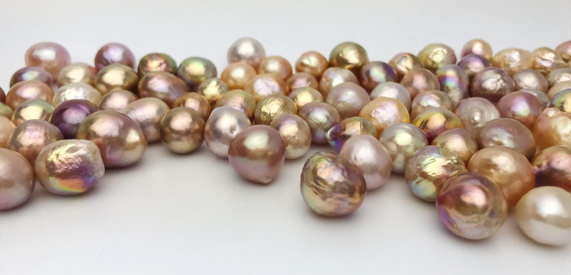 100% Natural Color, Edison Loose Pearls 10mm - 13mm, A (177) - Etsy