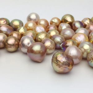 100% Natural Color, Edison Loose Pearls 10mm - 13mm, A (177) - Etsy