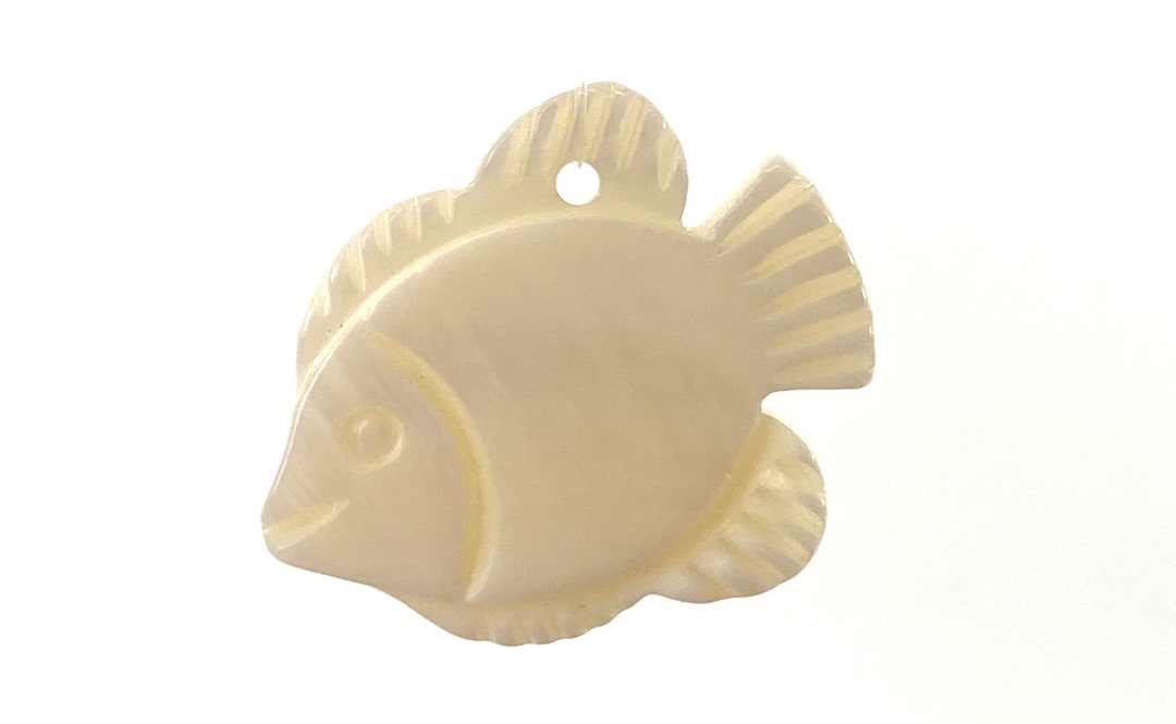 Mother of Pearl Fish Shell, Sku#m348 - Etsy