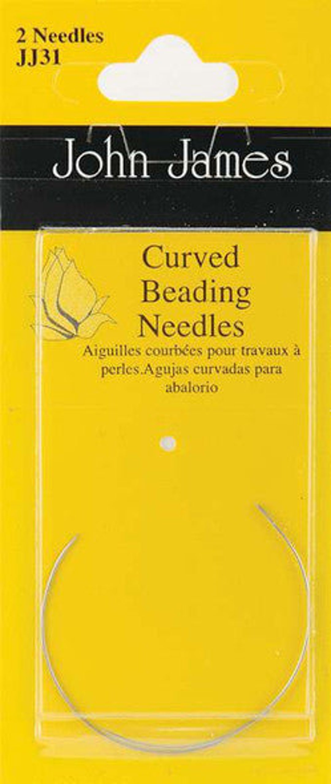 Curved Beading Needle - Etsy