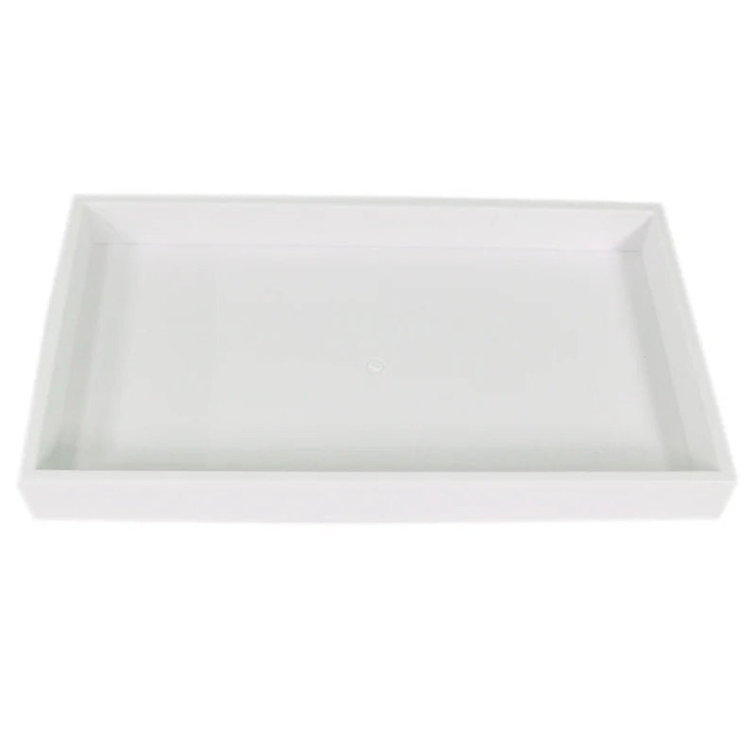 White Small Leathered Tray - Etsy