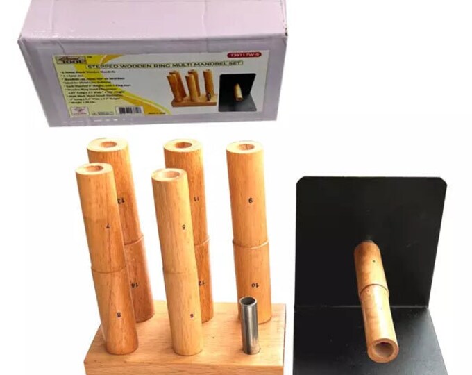 Stepped Wooden Ring Multi Mandrel Set - Etsy
