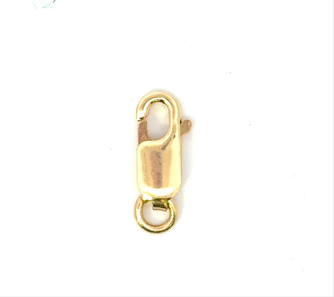 14K Solid Gold Lobster Claw Clasp, SKU#11-17-432/R - Etsy