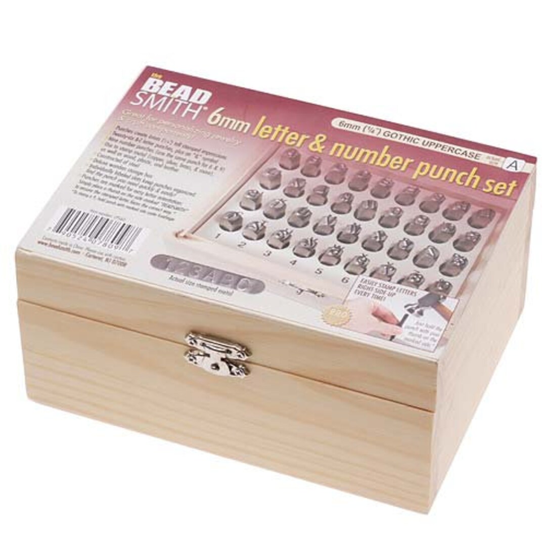 36 Pc. Letter & Number Punch Set - Etsy