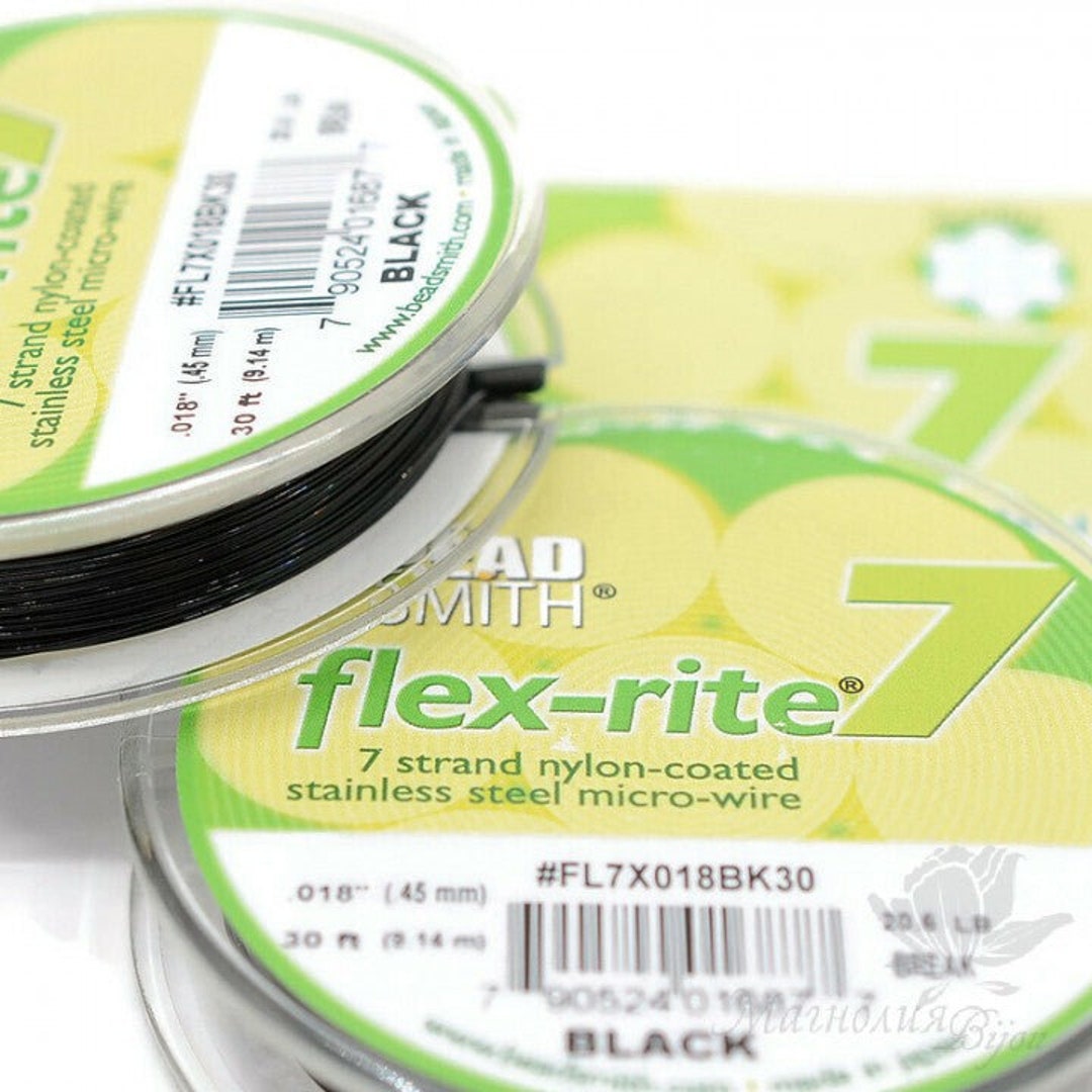 Flex-rite 7 Strand Stainless Steel Wire .018" - Etsy