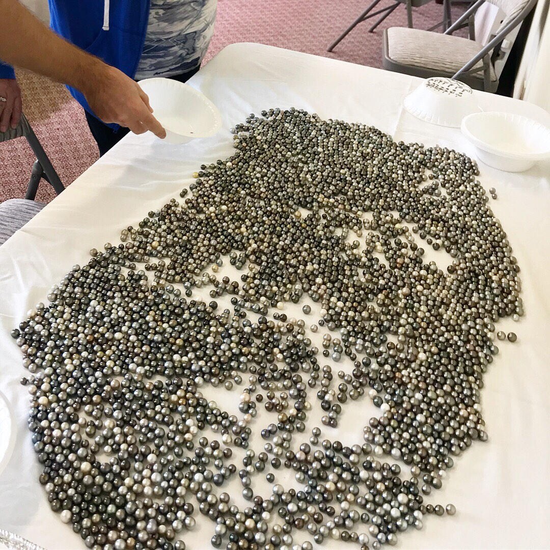 Handful of Tahitian Pearls, Black Tahiti Pearls, Tahitian Pearl, Direct ...