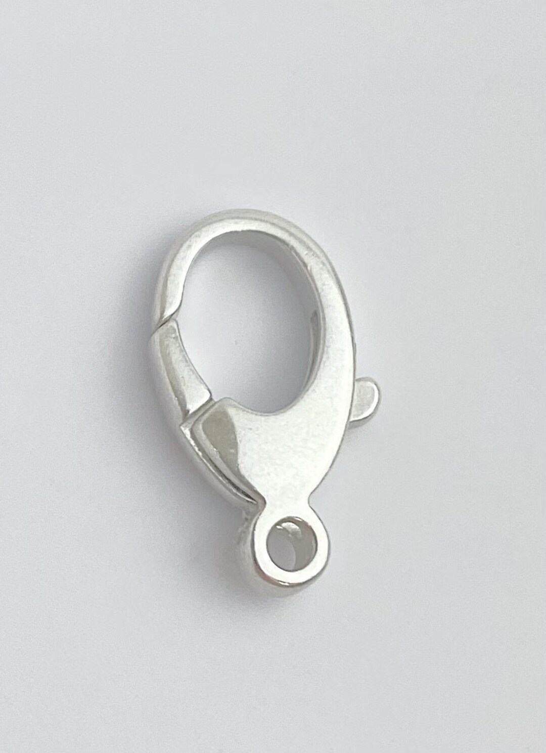 Sterling Silver Medium Oval Cast Balloon Clasp - Etsy