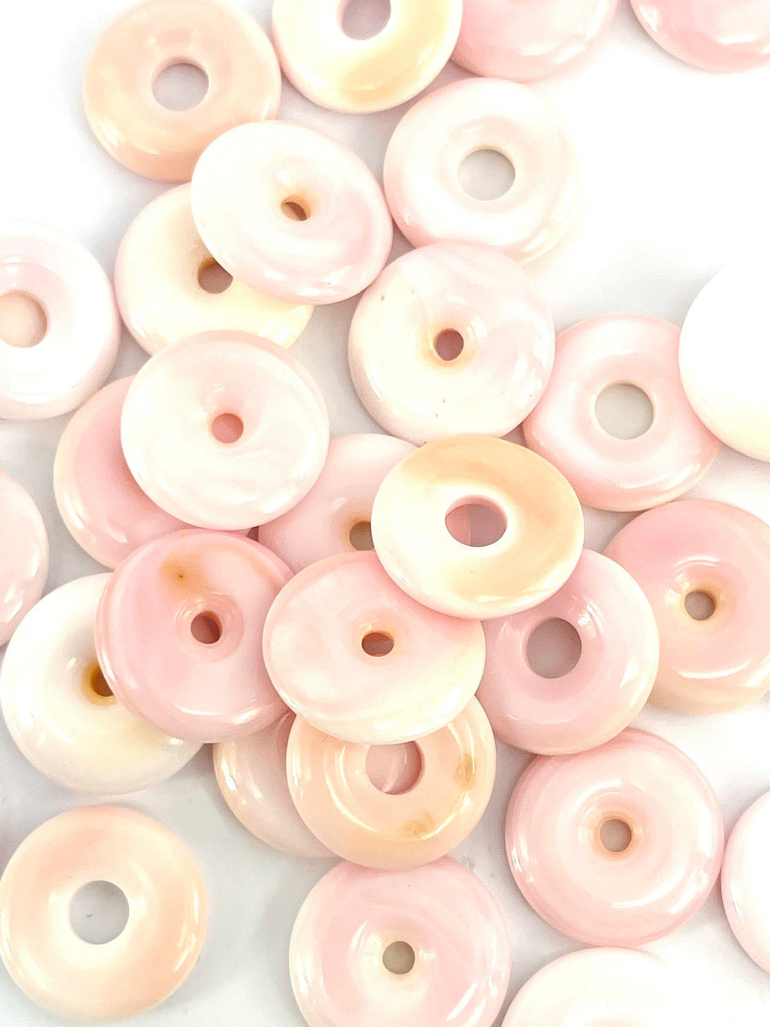 Conch Pearl Donut Beads, Sku#m434 - Etsy