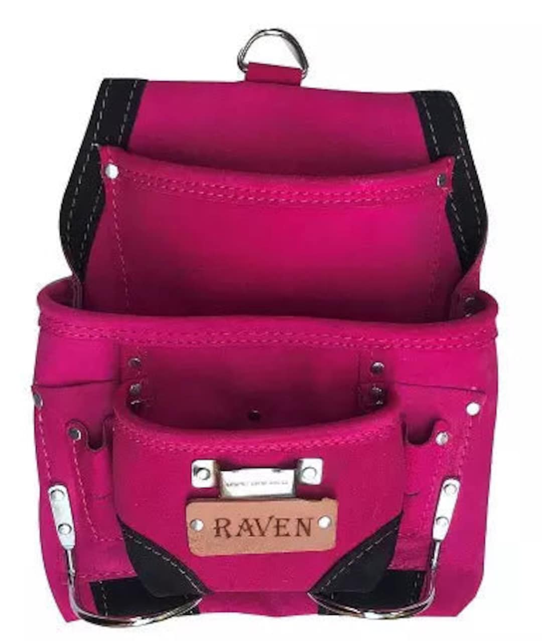 9-pocket Pink Tool Pouch - Etsy