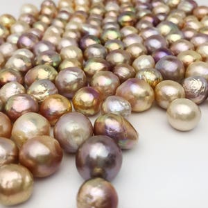100% Natural Color, Edison Loose Pearls 10mm - 13mm, A (177) - Etsy