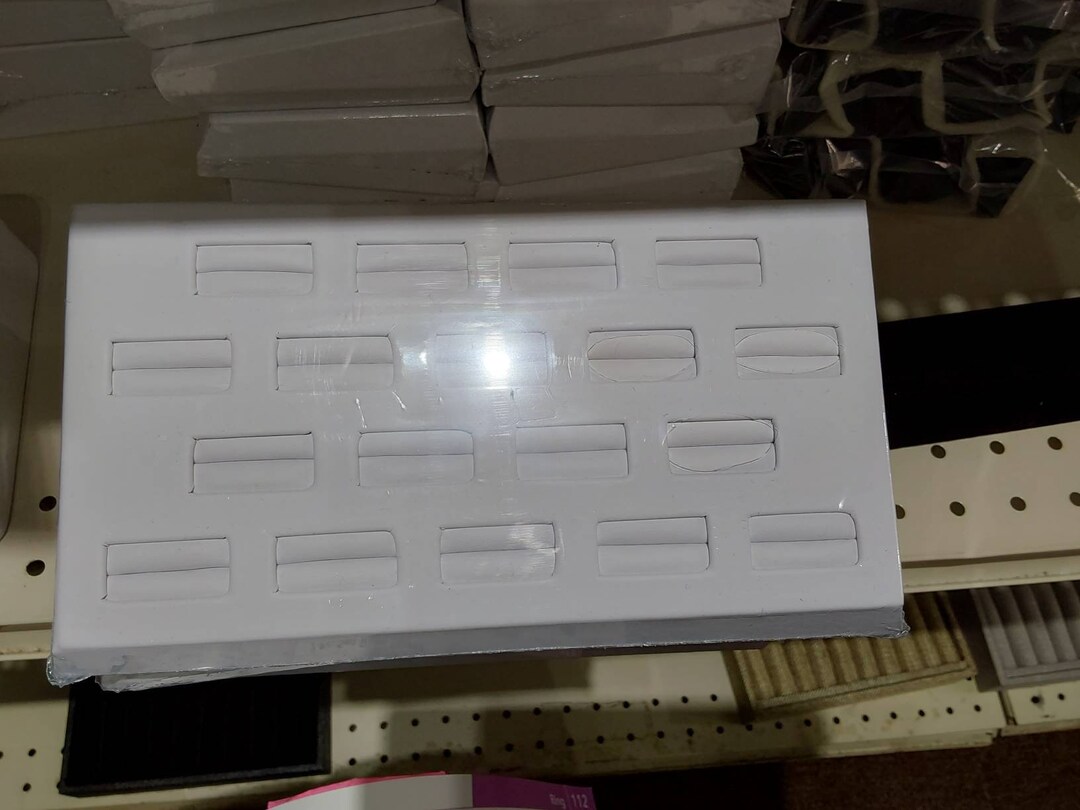 18-slot Ring Tray - Etsy