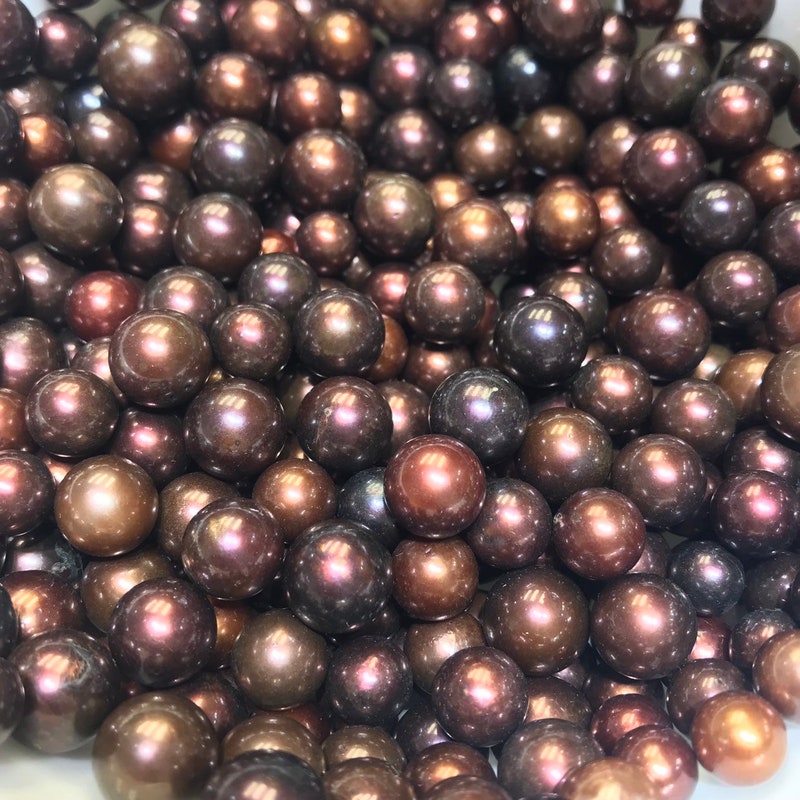 Chocolate Pearls - Etsy