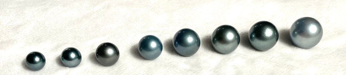Ocean Blue Tahitian Pearl | Etsy