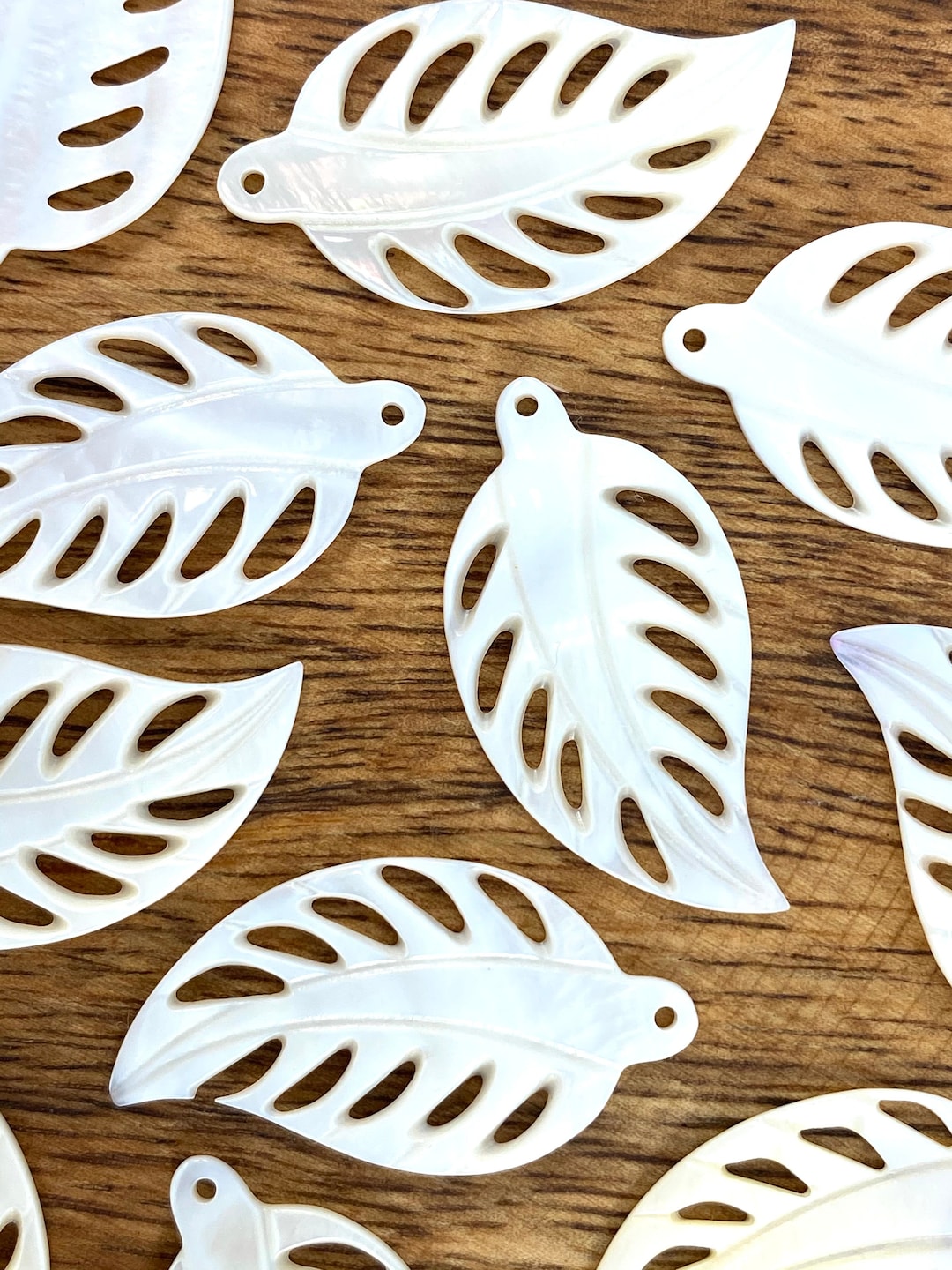 Mother of Pearl Leaf Shell, Sku#m274 - Etsy