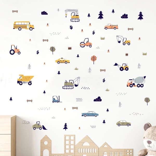 Construction Decal - Etsy