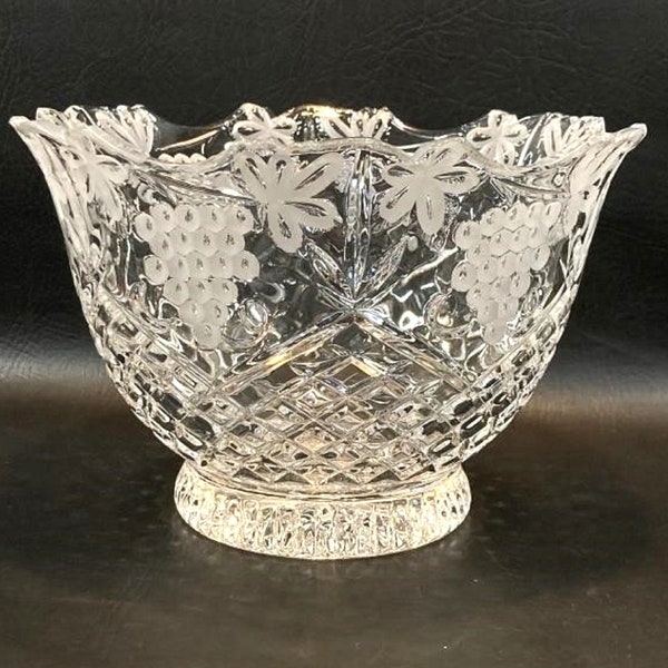 Shannon Crystal Bowl - Etsy