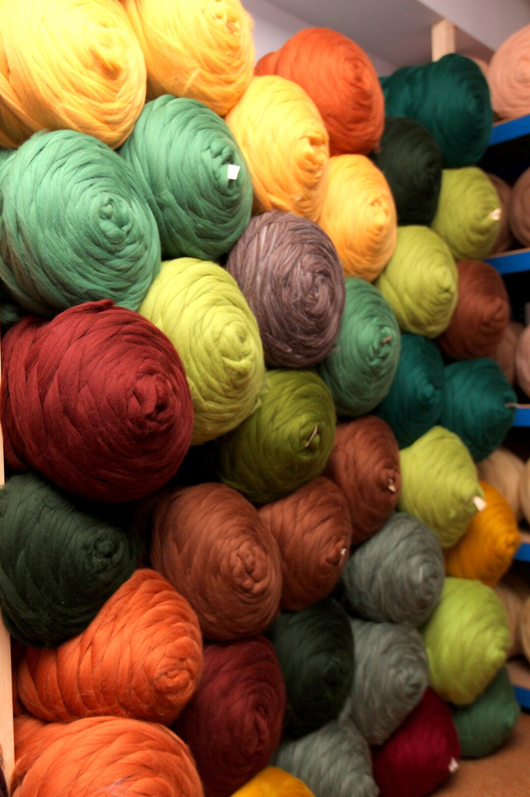 BULKY MERINO WOOL Tops , Chunky Wool, Chunky Yarn ,bulky Yarn, Thick ...