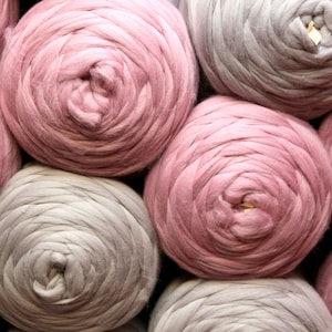 BULKY MERINO WOOL Tops , Chunky Wool, Chunky Yarn ,bulky Yarn, Thick ...