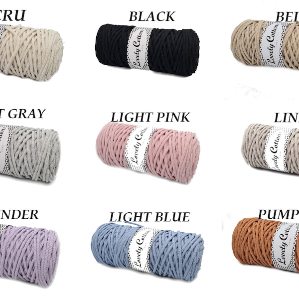 Cotton Braided Cord - Etsy