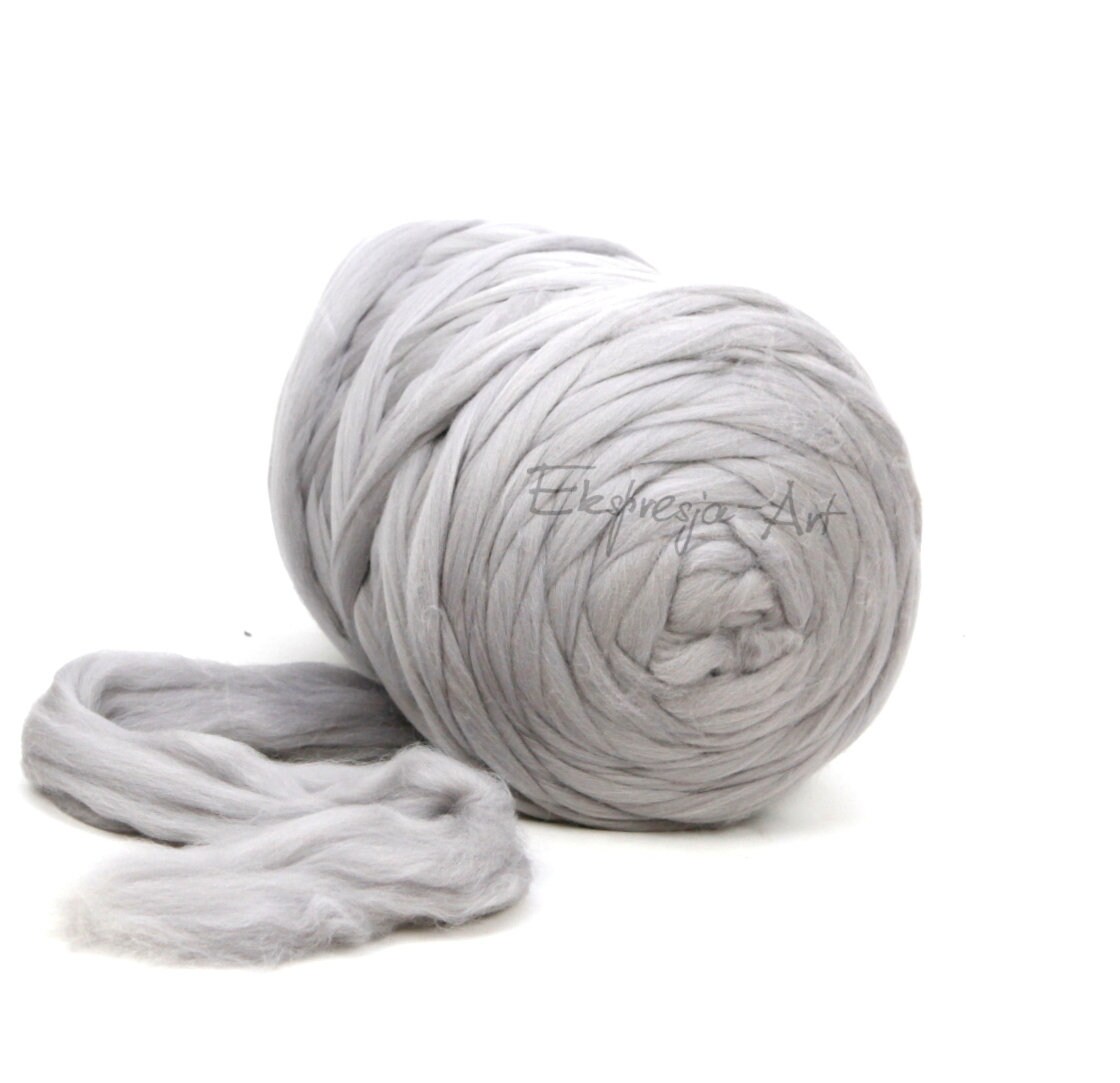 Chunky Merino Wool Yarn Wool Tops Pure Wool Arm Knitting | Etsy