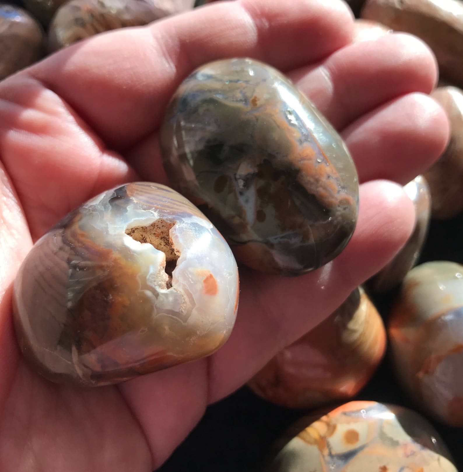 Ibis Jasper Large Tumbled Ibis Jasper Crystal Grid Pagan - Etsy