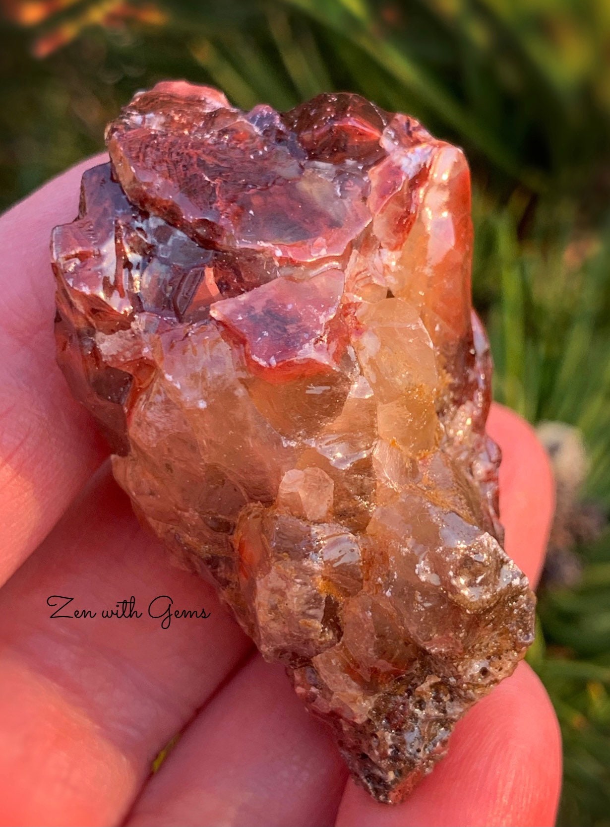 Red Calcite Dragons Blood Red Calcite Crystal Grid Chakra - Etsy UK