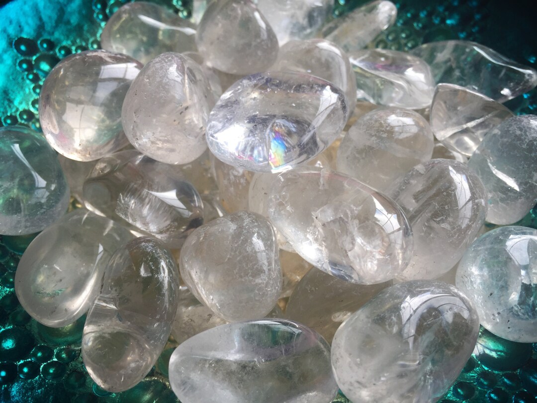 Quartz, Tumbled Quartz, Crystal Grid, Full Moon Charged, Use in Magic ...