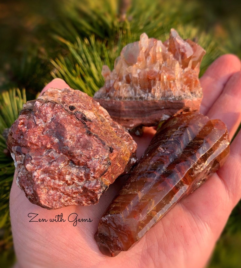 Red Calcite Large Dragons Blood Red Calcite Natural Rough | Etsy