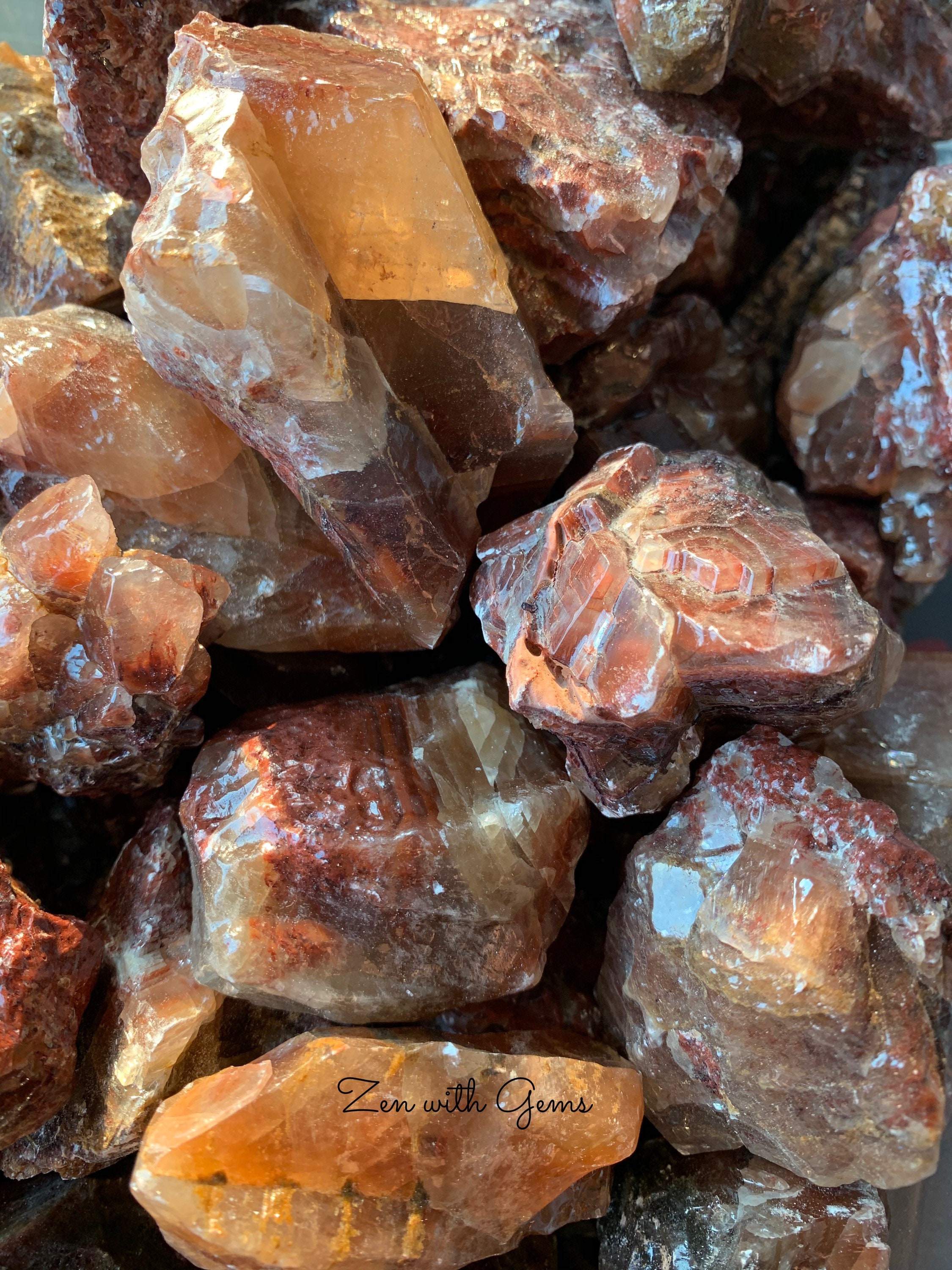 Red Calcite Dragons Blood Red Calcite Crystal Grid Chakra - Etsy UK