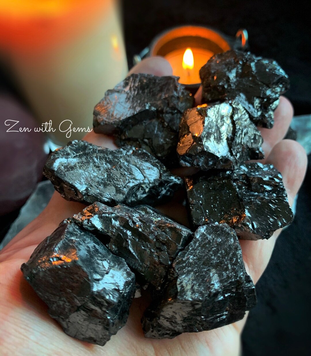 Shungite Large Elite Noble, From Karelia Russia, EMF Protection ...