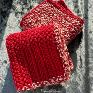 2 Dishcloths, Crochet Dish Rag, 100% Cotton, Washcloth, Towel, New Home ...