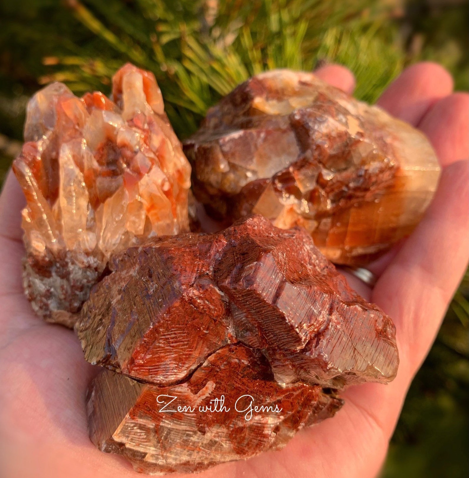 Red Calcite Large Dragons Blood Red Calcite Natural Rough | Etsy