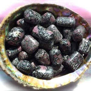 Tumbled Ruby in Matrix, Hand Tumbled in India, Meditation, Chakra ...