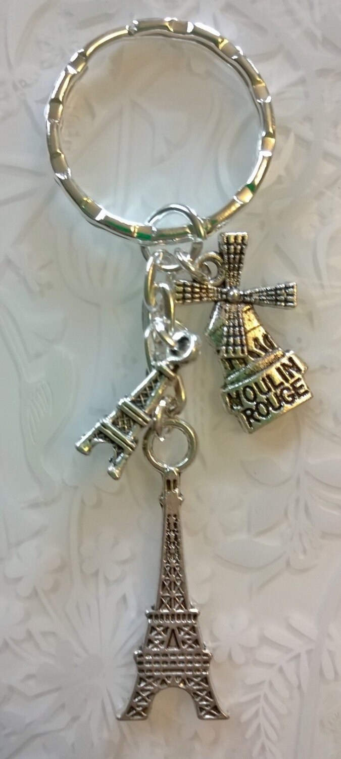 New York Keyringstatue of Libertycity Keyringsparis Keyring - Etsy