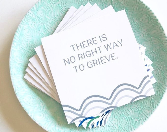Grief Affirmation Deck Affirmation Cards for Loss Card for - Etsy