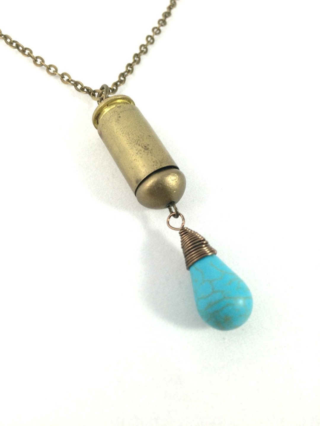 Bullet Casing Necklace, Bullet Shell Necklace, Brass Bullet Necklace ...
