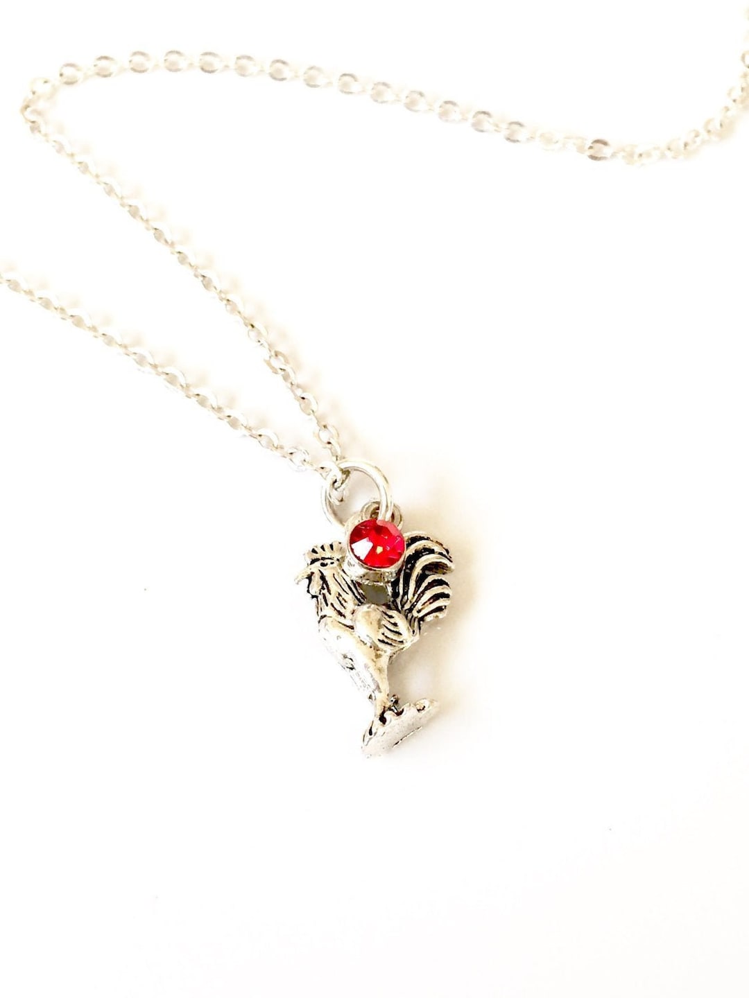 Chicken Necklace, Rooster Necklace, Hen Necklace, Farm Animal Jewelry ...