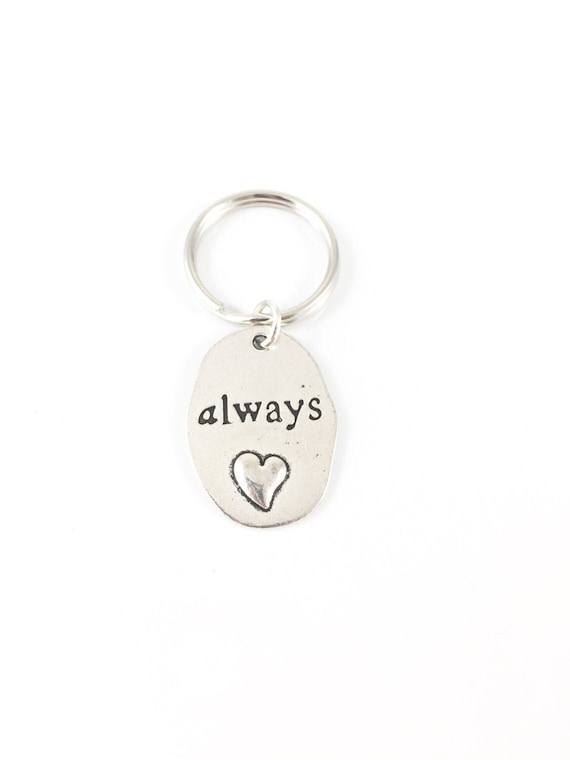 Always Keychain Remembrance Keychain Memorial Key Chain | Etsy