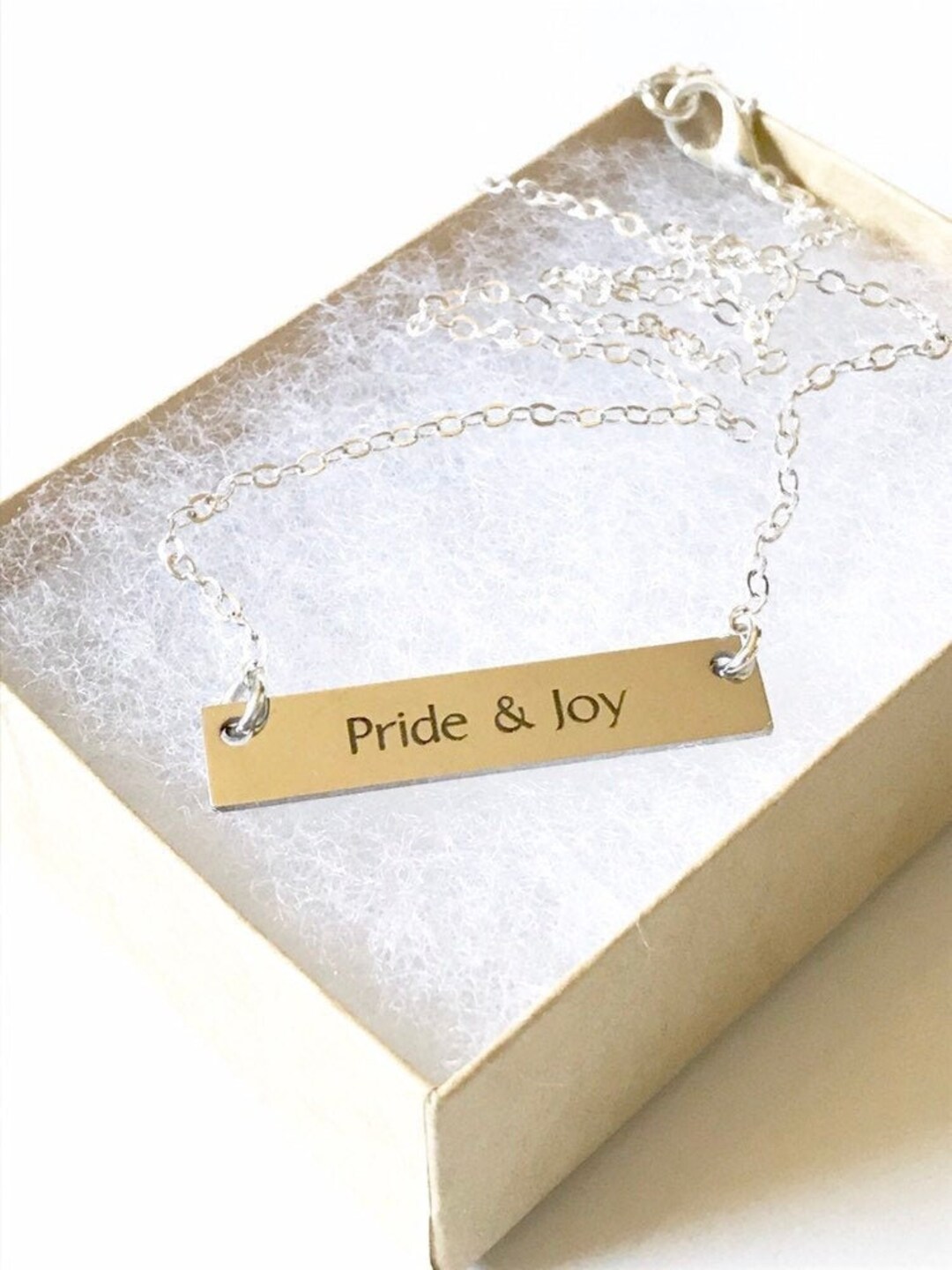 Pride & Joy Collection - Bar Necklace, Pride Necklace, Pride Jewelry ...