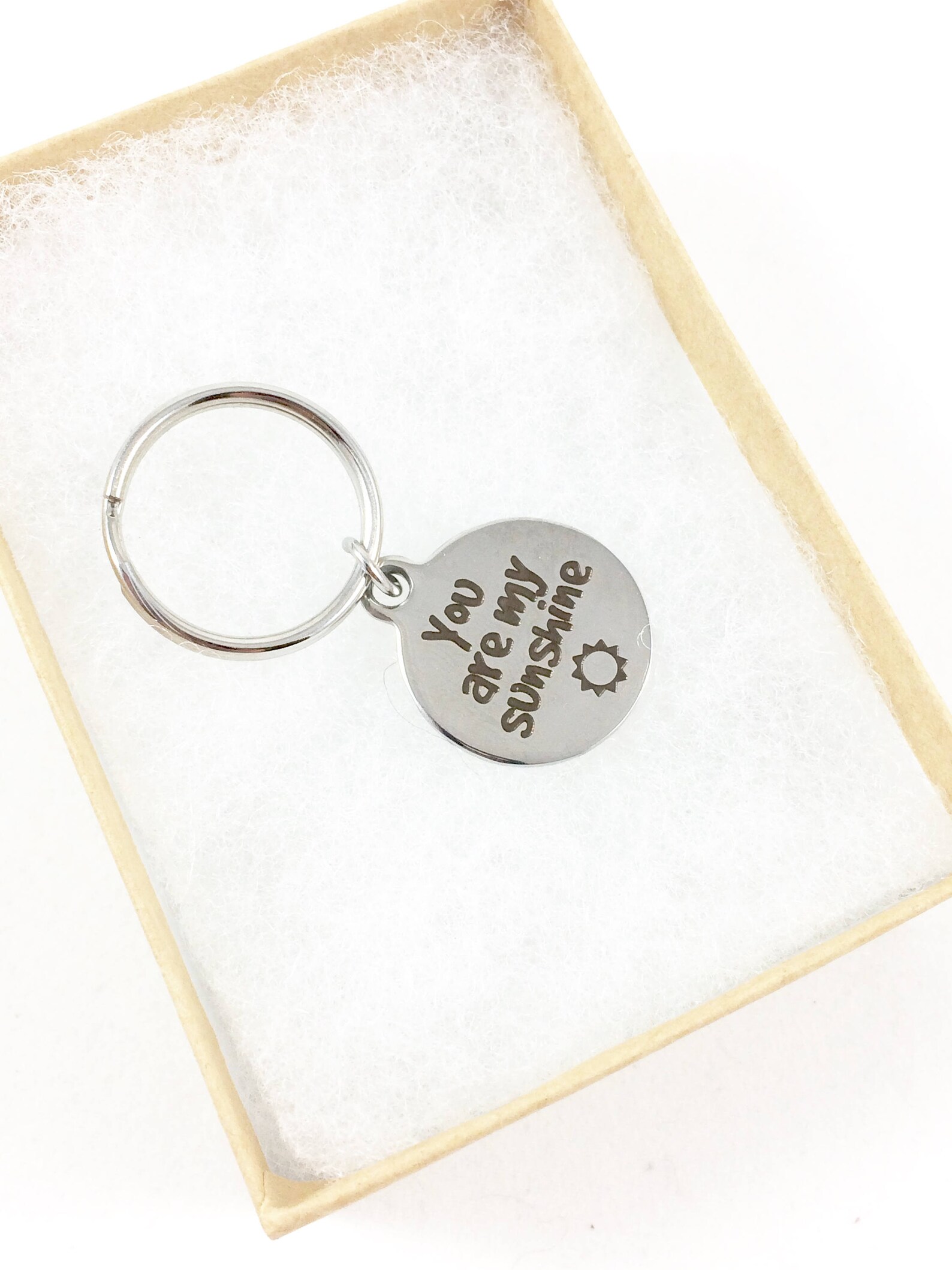 Sun Keychain With Quote Keychain, Memory Keychain, Special Keychains ...