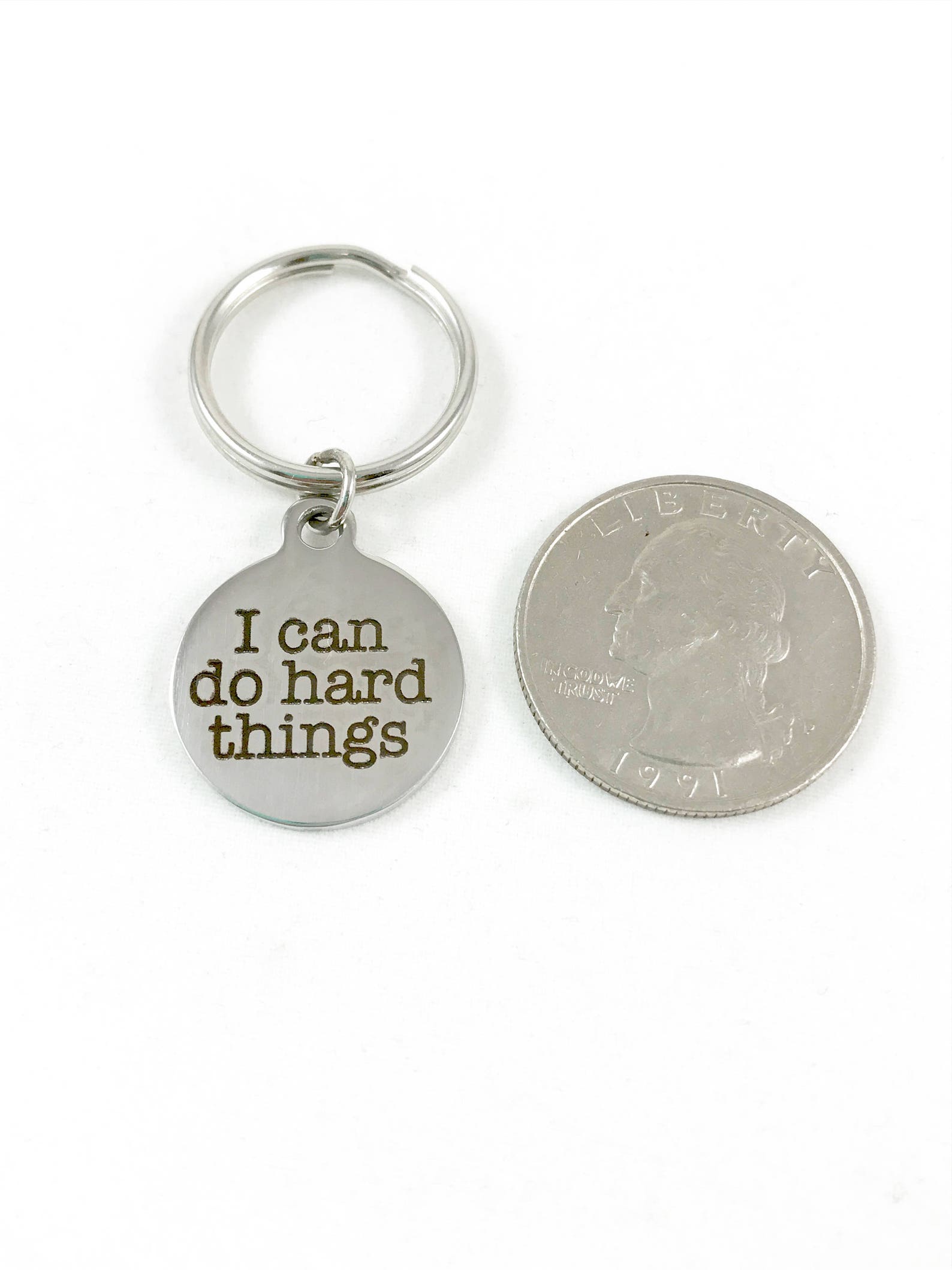 Encouragement Keychain Motivation Keychain Strength Keychain | Etsy