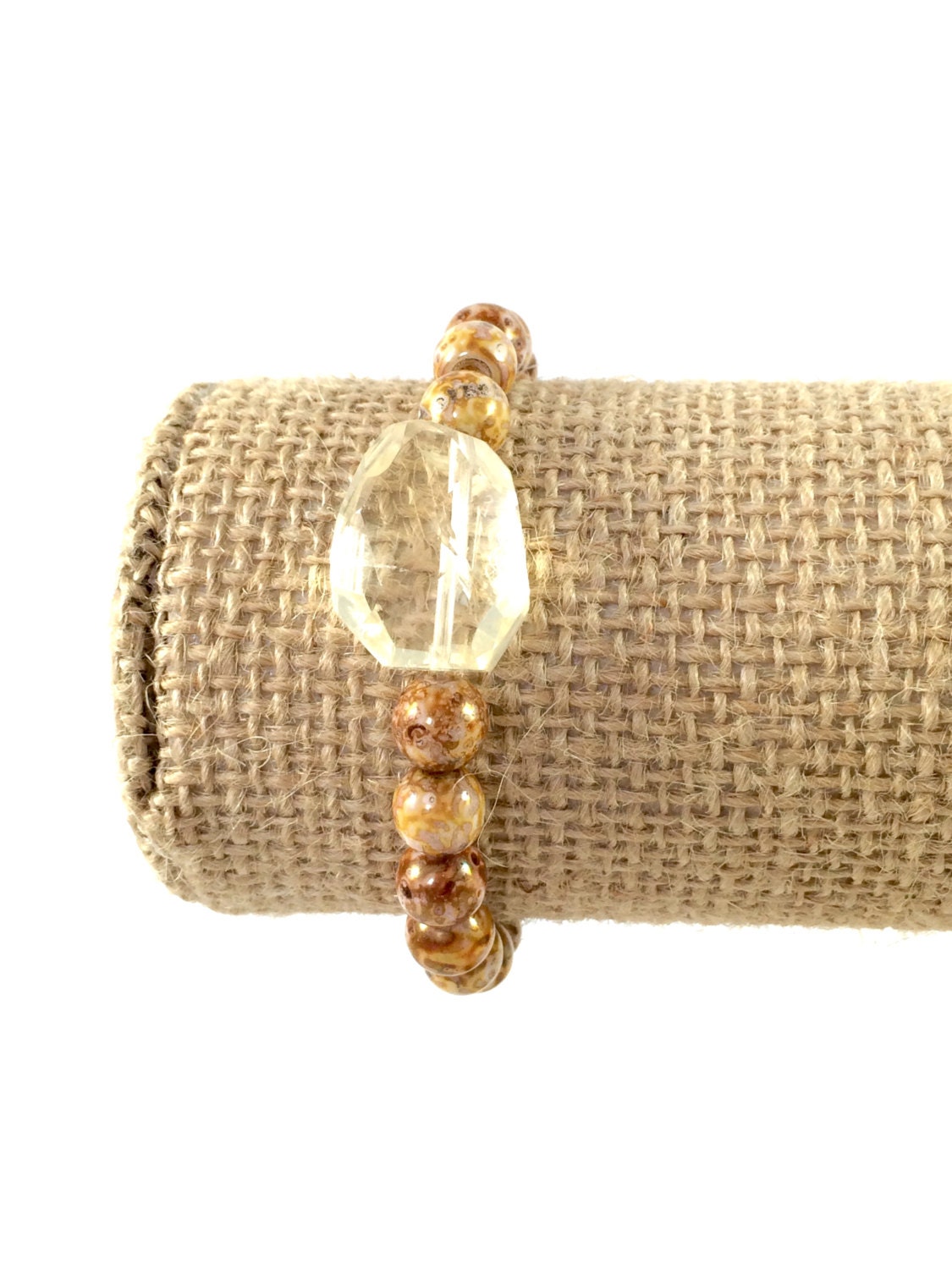 Citrine Bracelet Citrine Beaded Bracelet Gemstone Bead | Etsy